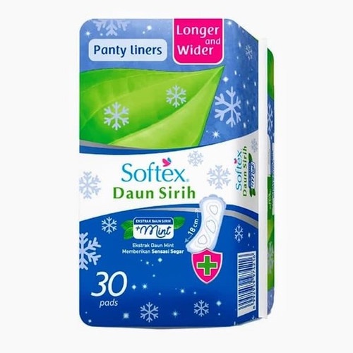 Jual SOFTEX PANTY DAUN SIRIH MINT 30S | Shopee Indonesia