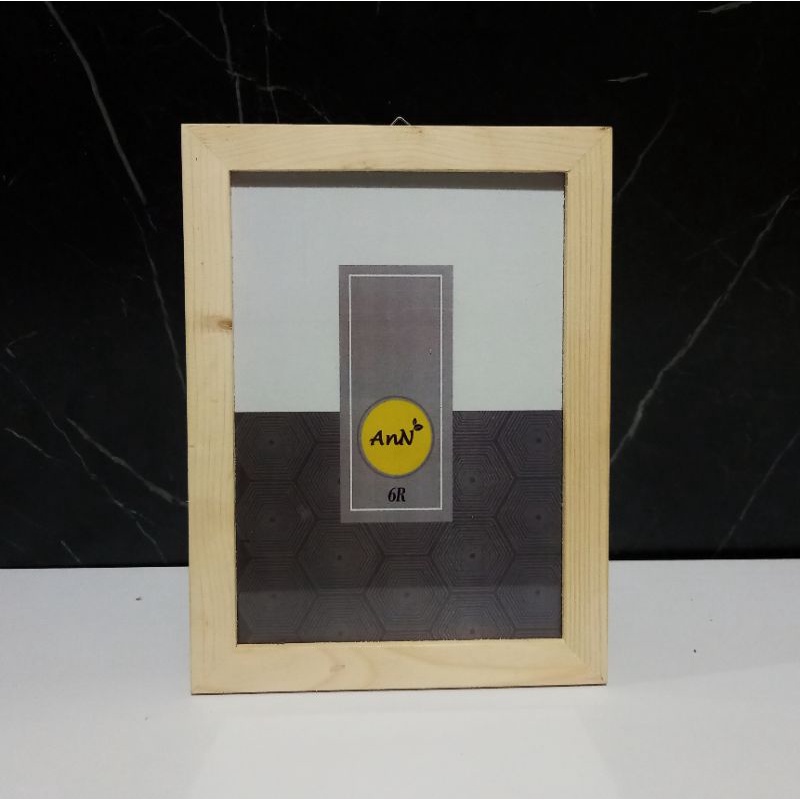 Jual Frame Foto 6R Kayu Jati Belanda | Shopee Indonesia