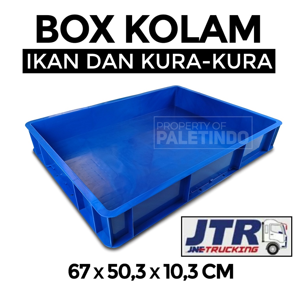 Jual Kolam Box Ikan Kura Turtle Tortoise Fishpond 67 x 50,3 x 10,3 Cm ...