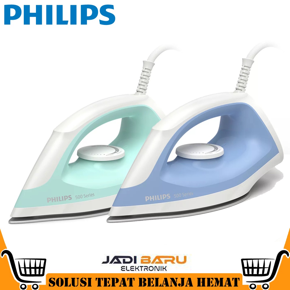 Jual (READY COD) Setrika Philips DST0510 / DST-0510 / DST 0510 / GC-122 / GC122 Diva Garansi ...