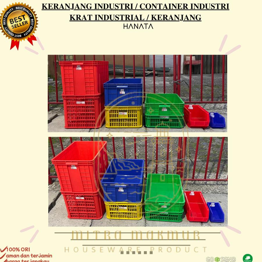 Jual SALE!! KERANJANG INDUSTRI HANATA / CONTAINER INDUSTRI / HNT 641 ...