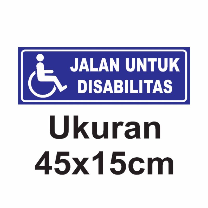 Jual STIKER JALAN UNTUK DISABILITAS | Shopee Indonesia