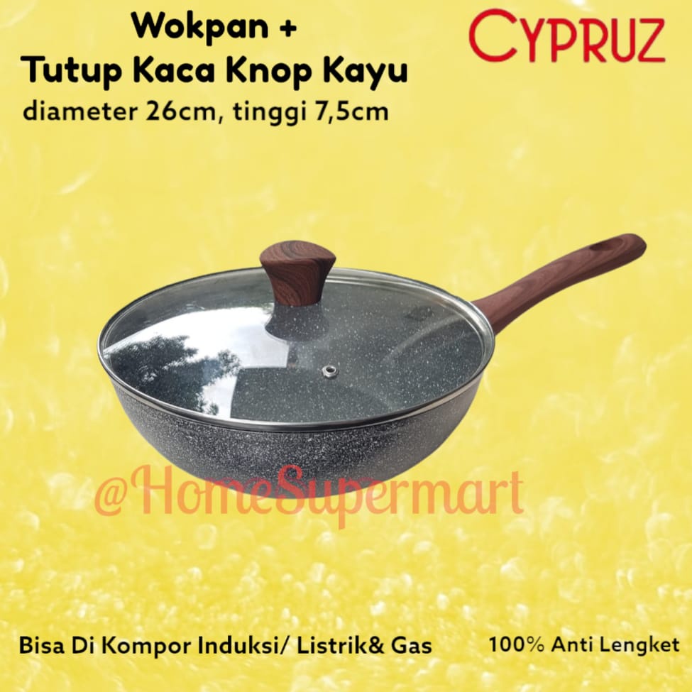 Jual Cypruz Panci Grey Anti Lengket Panci Wajan anti lengket Penggorengan anti lengket panci ...