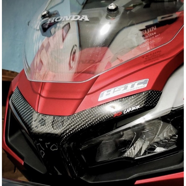 Jual Frame Headlamp carbon v1 Honda ADV 160 | Shopee Indonesia