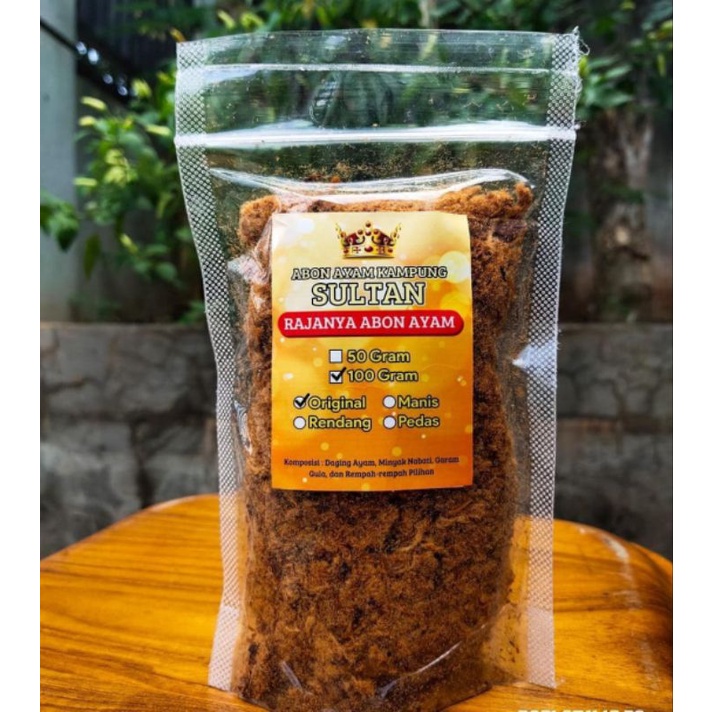 Jual ABON AYAM KAMPUNG / ABON AYAM SULTAN | Shopee Indonesia