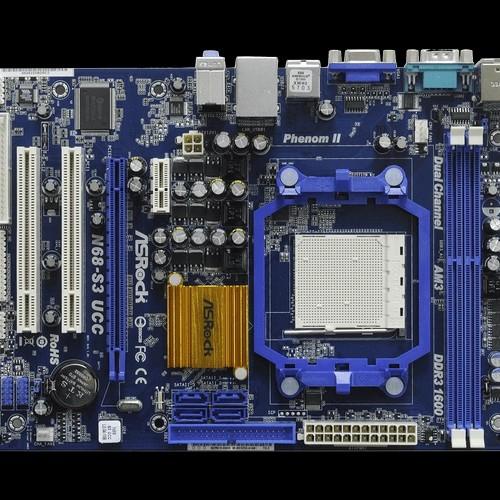 Jual MOTHERBOARD ASROCK N68 VS3 AM3 DDR3 MOBO AMD N68-VS3 AM3+ | Shopee ...