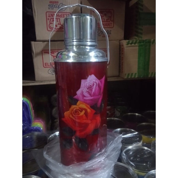 Jual termos air panas termos jadul termos seng termos 2 liter | Shopee ...