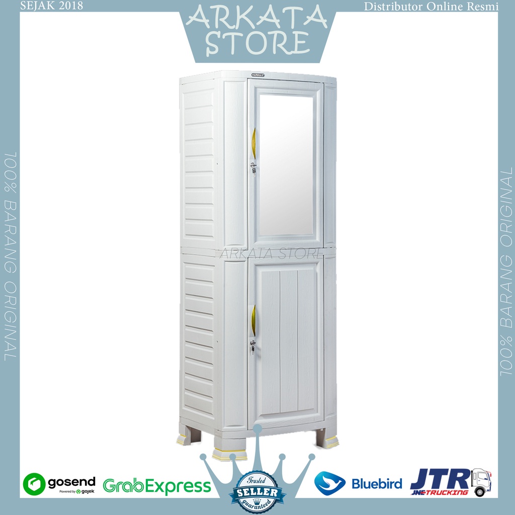Jual R99 2C.K Cabsul 1 - Napolly Lemari Pakaian 1 Pintu Rak dan Gantung ...