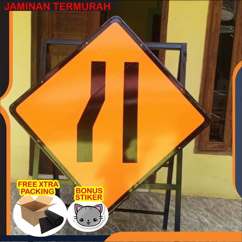 Jual Murah Rambu Lalulintas 1 set tiang lipat UK 60X60 Elegan | Shopee ...