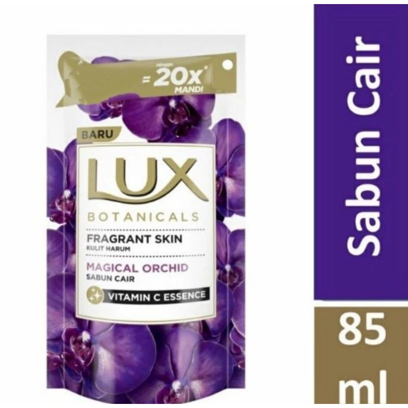Jual 825ML LUX BOTANICAL MAGICAL ORCHID SOFT ROSE JASMINE BODY WASH SABUN MANDI CAIR 400ml ...