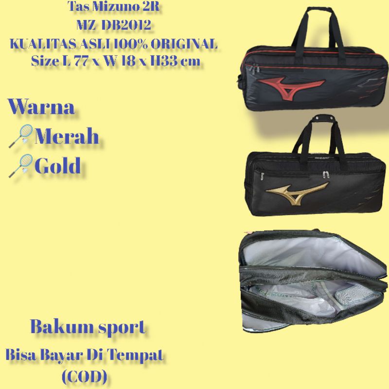 Jual Tas Mizuno MZ-DB2012 Duffle Bag 2 R kualitas 100% Original Bisa (COD) | Shopee Indonesia