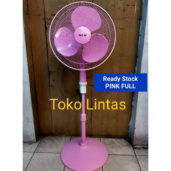 Jual Kipas Angin Pink 16 Inch Sekai SFN-1609 Stand Fan Kipas Angin ...