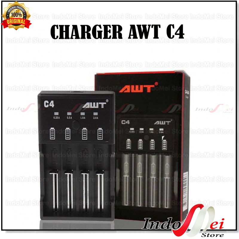 Jual AWT C4 Charger 2A ( BEST CLONE ) | Shopee Indonesia