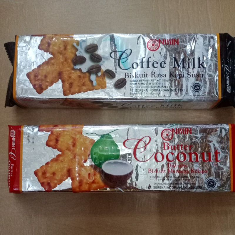 Jual Nissin coffee milk // nissin butter coconut 200gr | Shopee Indonesia