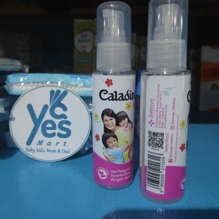 Jual Berkualitas Caladine Family Kids Gel 50Ml Biang Keringat Gatal Spray Botol Kaladin Limited ...