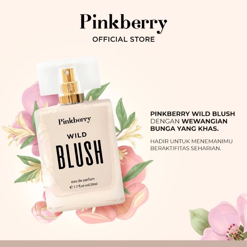 Jual Pinkberry Eau De Parfum Wild Blush | 50ml | Shopee Indonesia