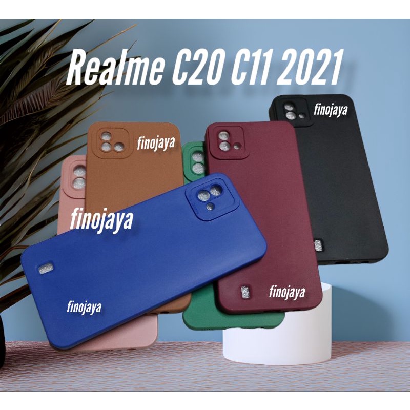 Jual Case Macaron Realme C11 2021 C20 Silikon Casing Softcase Pelindung ...