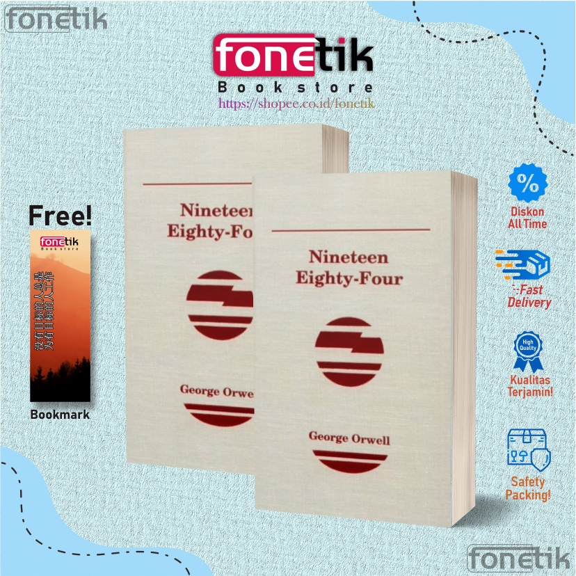 Jual Nineteen Eighty-Four (1984) by George Orwell (English Version) | Shopee Indonesia