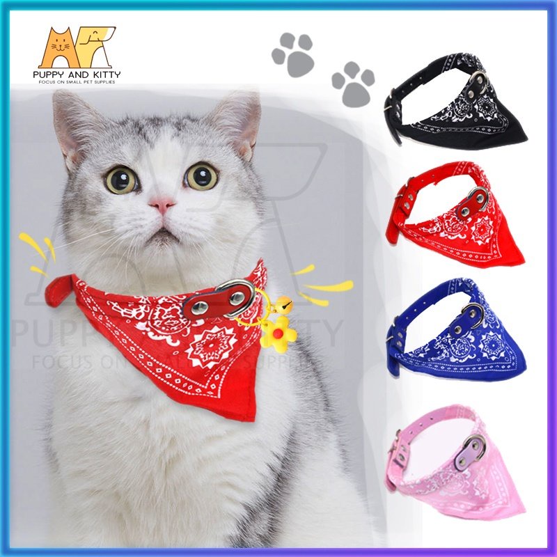 Jual Kalung Scarf Kucing Anjing Kelinci Musang/Kalung Kucing / Scarf ...