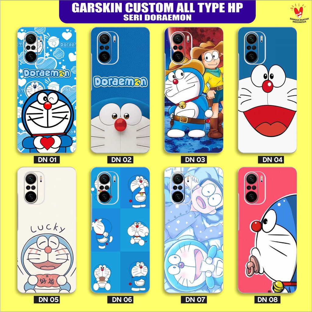 Jual Sticker Garskin skin Custom Motif DORAEMON Untuk Semua Type HP ...