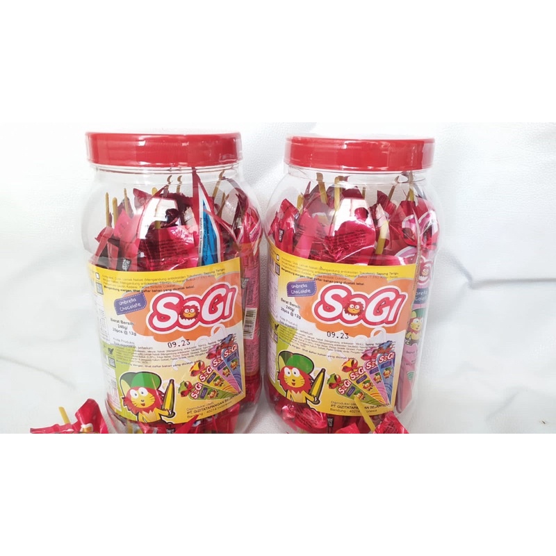 Jual SOGI COKELAT PAYUNG COKELAT CONE TOPLES ISI 20PC | Shopee Indonesia
