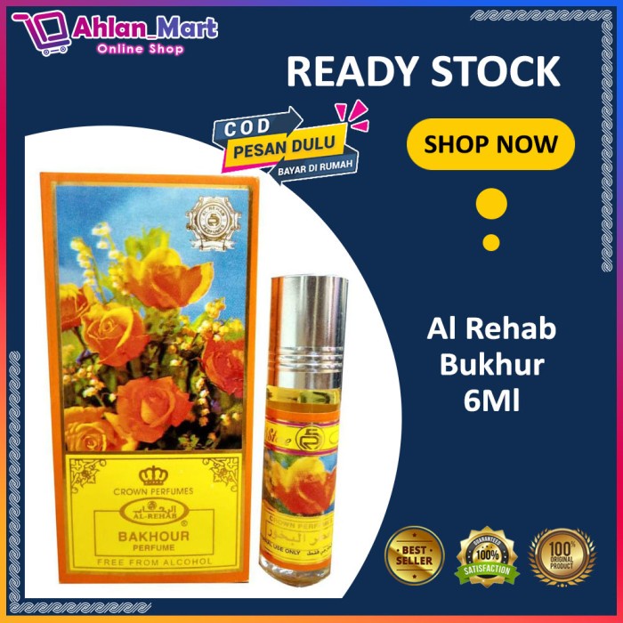 Jual Al Rehab Dupa Bakhour Bukhur Bakhur Parfum Non Alkohol 6Ml ...