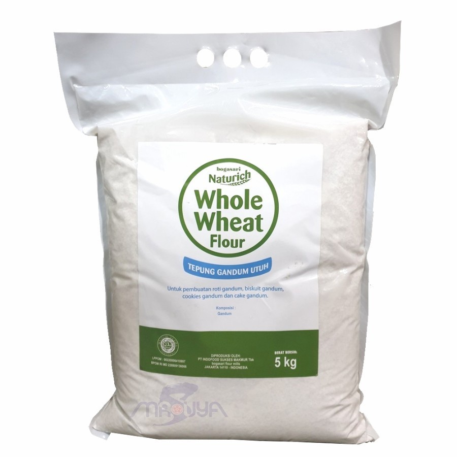 Jual Naturich Whole Wheat Flour Repack 1 Kg | Shopee Indonesia