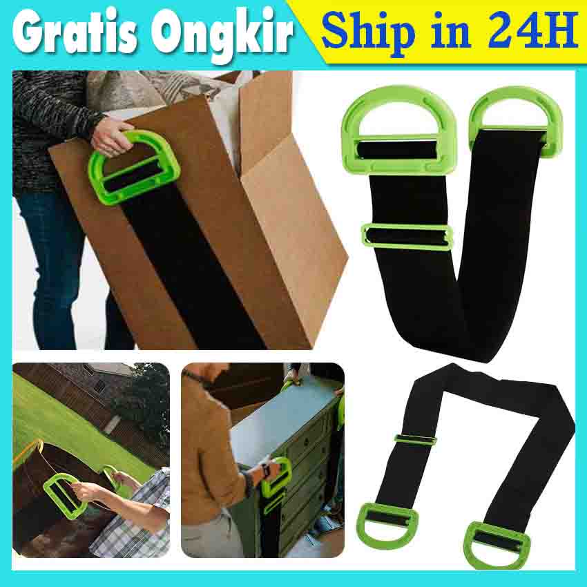 Jual shoulder lifting dolly moving strap Angkat barang pindahan ...