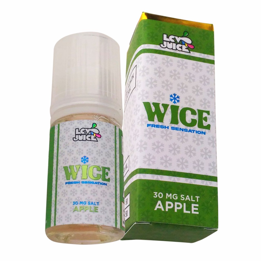 Jual Liquid Saltnic WICE Fresh Sensation Apple 30MG 30ML By Lvc Juice ...