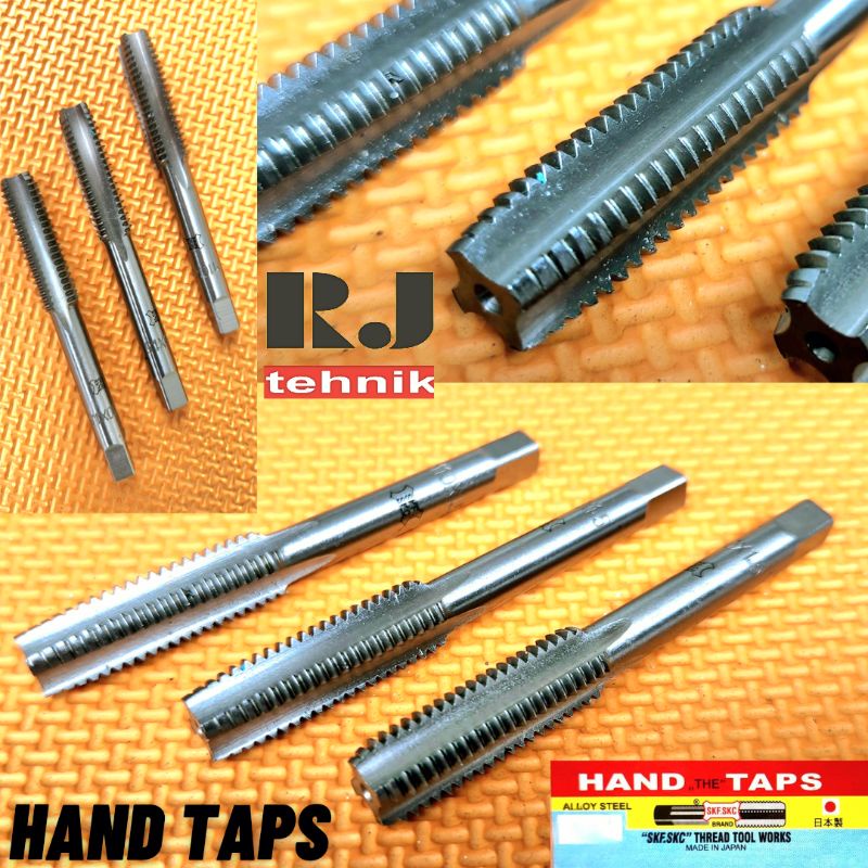 Jual Handtap Hand Tap Drat Ulir Alat Senai Pembuat Drat Luar Mata Tap M3 M6 M8 M10 M16 | Shopee ...