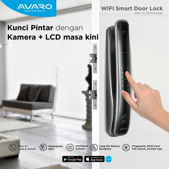 Jual AVARO Smart Door Lock SL-02 Digital Handle Kunci Pintu | Shopee Indonesia