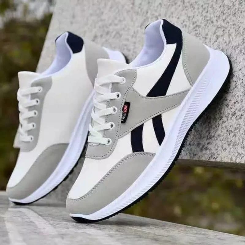 Jual {Cod} Sepatu Sneakers Cowok Bertali Sepatu Model Sporty Men ...