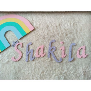 Jual UKIRAN NAMA KAYU, HURUF KAYU, HIASAN DINDING, HIASAN NAMA | Shopee ...