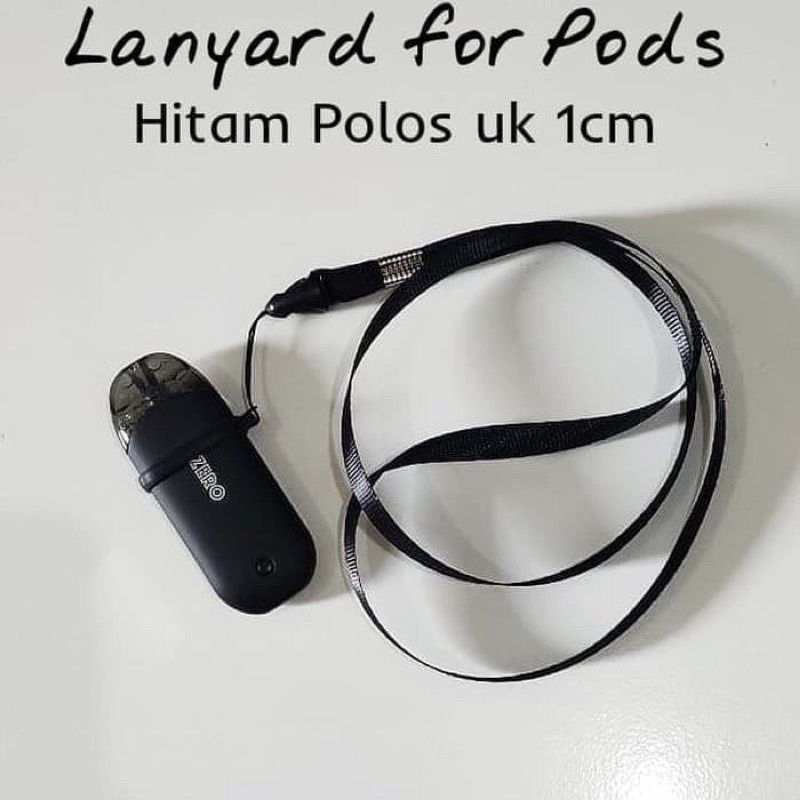 Jual LANYARD HITAM POLOS | Shopee Indonesia