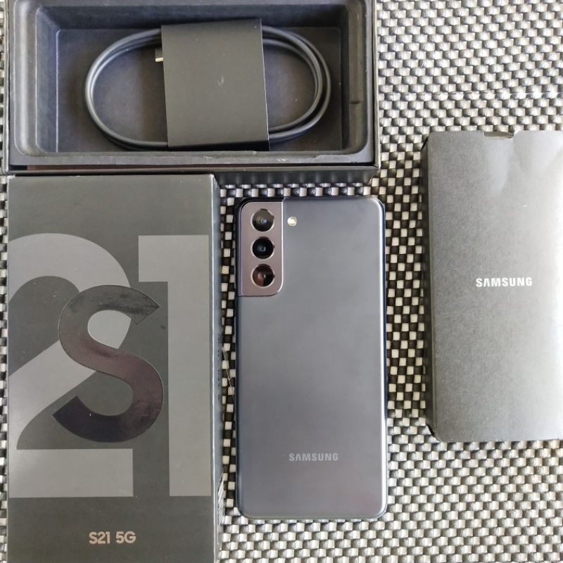 Jual Samsung S21 5g 8/128 Second Fullset Ori Resmi Sein | Shopee Indonesia