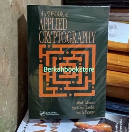 Jual Buku Handbook of Applied Cryptography by Scott A.Vanstone | Shopee Indonesia