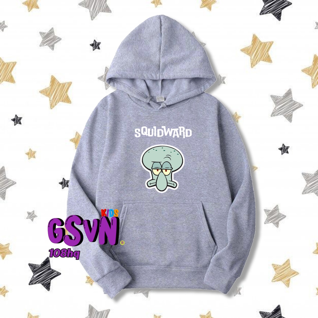 Jual Jaket Anak - Hoodie Sweater Cartoon Spongebob Squidward Patrick ...