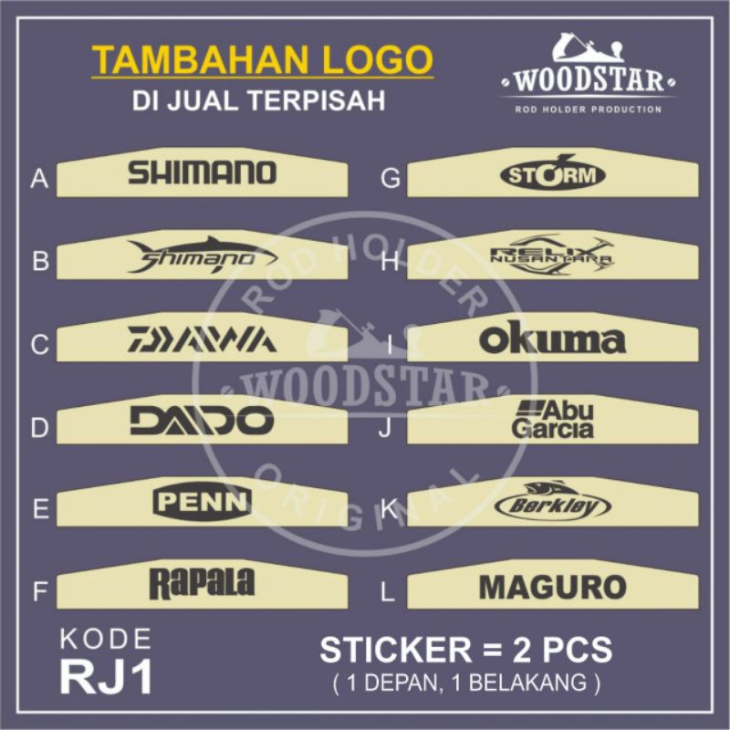 Jual STICKER LOGO RAK JORAN / TAMBAHAN STIKER LOGO 2 MUKA | Shopee ...