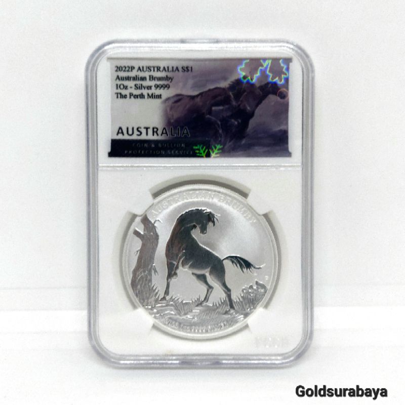 Jual Koin Perak Perth Mint Australian Brumby 1oz Silver not antam nadir ...
