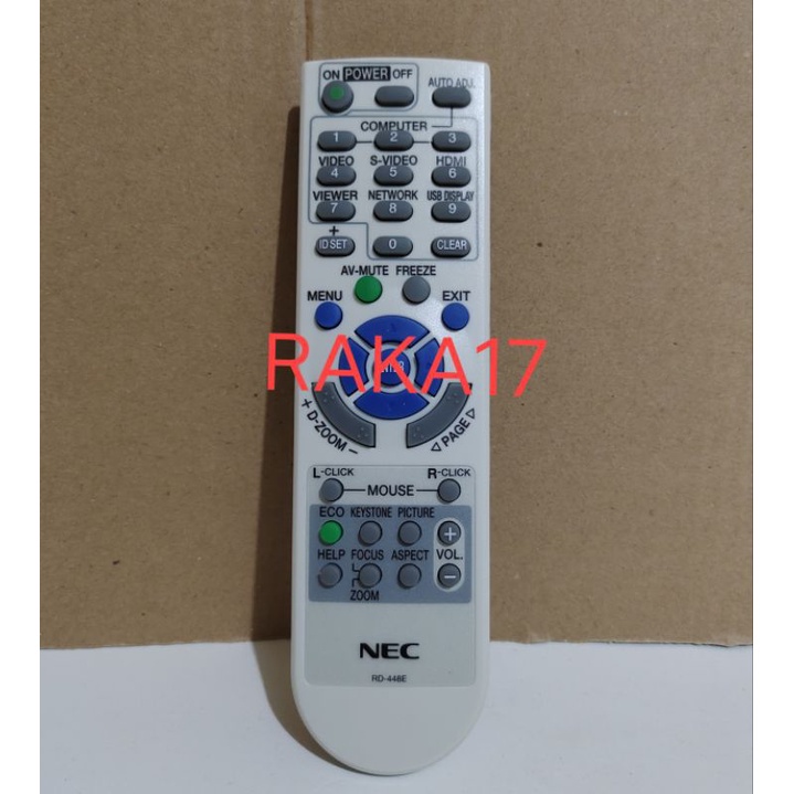 Jual Remote Projector Nec V300X/V260 | Shopee Indonesia