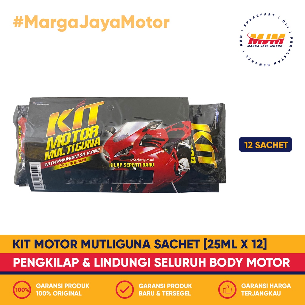 Jual Kit Motor Multiguna Sachet 25ml x 12 | Shopee Indonesia