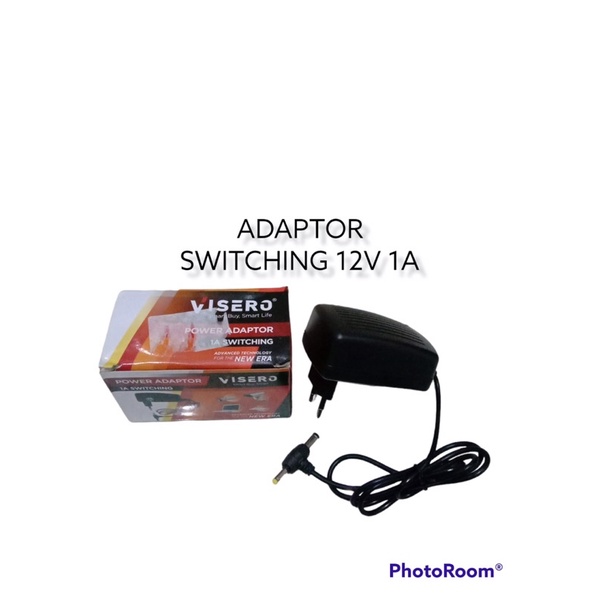 Jual ADAPTOR SWITCHING POWER 12V 1A / ADAPTOR SWITCH VISERO | Shopee ...
