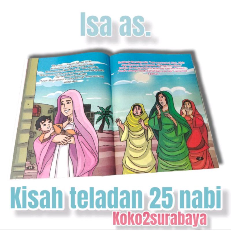 Jual BUKU KISAH TELADAN 25 NABI DAN RASUL BESERTA CERITA NABI ULUL AZMI ...