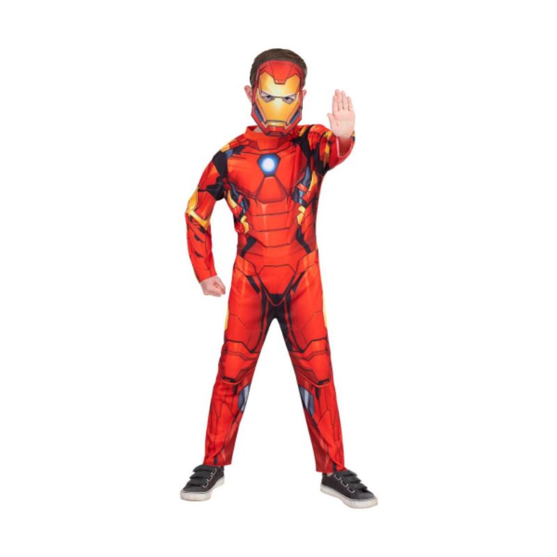 Jual kostum ironman/iron man costume superhero anak/anak laki laki/boy ...