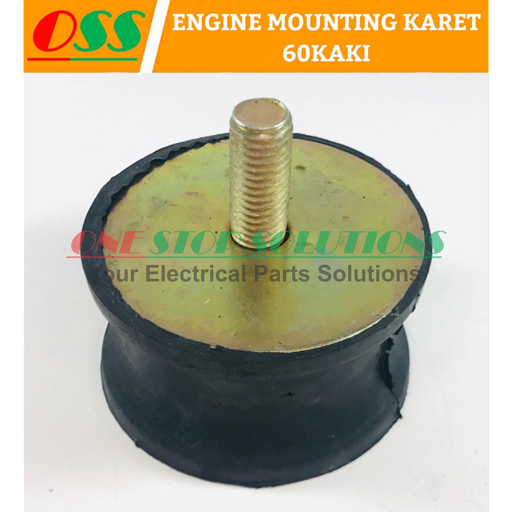 Jual ENGINE MOUNTING KARET RUBBER 60 KAKI MOUNTING RUBBER 60KG | Shopee ...