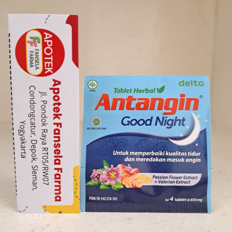 Jual Antangin good night Herbal insomnia susah tidur gangguan Tidur ...