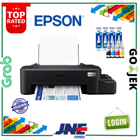 Jual Printer Epson L121 ORIGINAL Pengganti L120 Ink Tank A4 Inktank L 121 | Shopee Indonesia