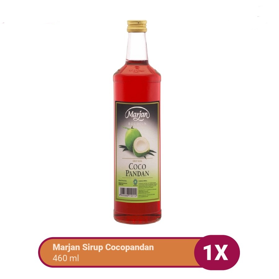 Jual SYRUP MARJAN BOUDOIN SIRUP PISANG SUSU 460ML | Shopee Indonesia