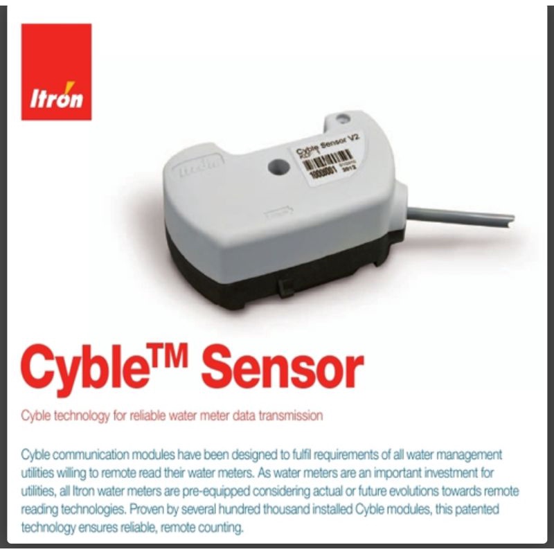 Jual Itron Cyble Sensor Meter Air V2KLV.1 5 Wire | Shopee Indonesia