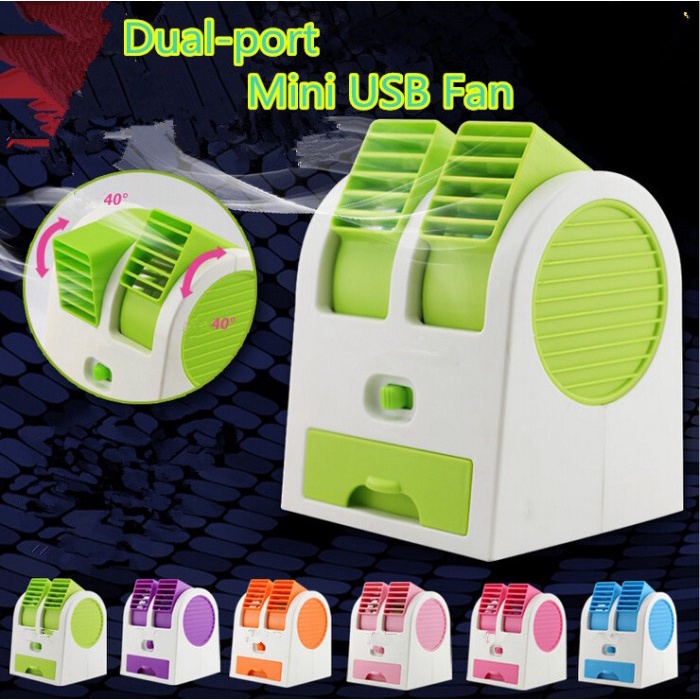 Jual AC Mini Portable Dual Blower | Shopee Indonesia
